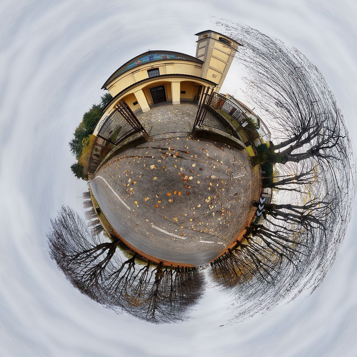 Santuario di Rezzano - small planet | JuzaPhoto